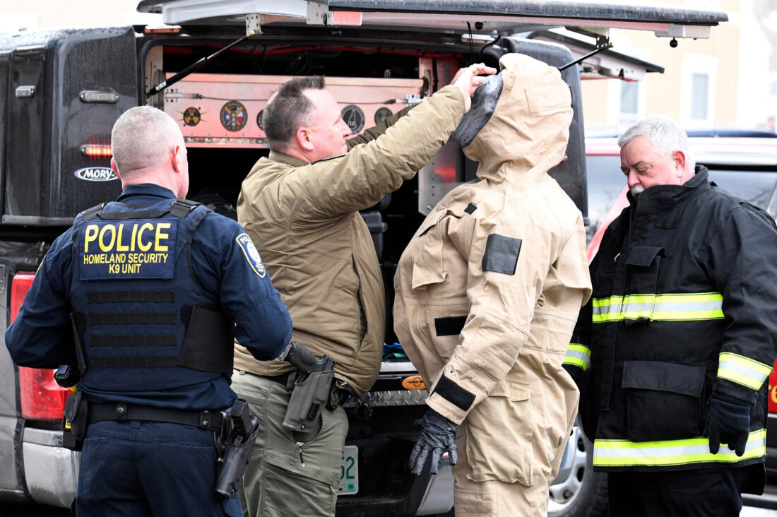 Report of a suspicious substance triggers evacuation of Rudman federal ...